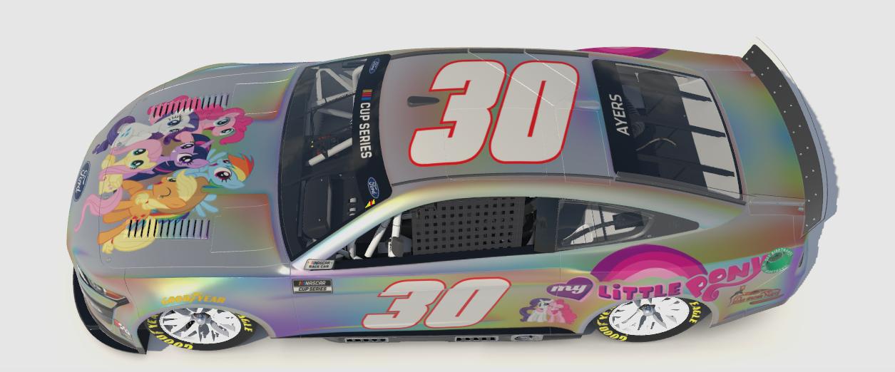 Gann My Little Pony NexGen Mustang by Steven Ayers Jr - Trading Paints