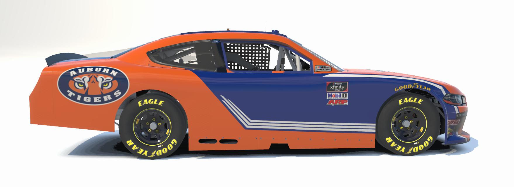 Auburn tigers mustang by Jake Millsap - Trading Paints