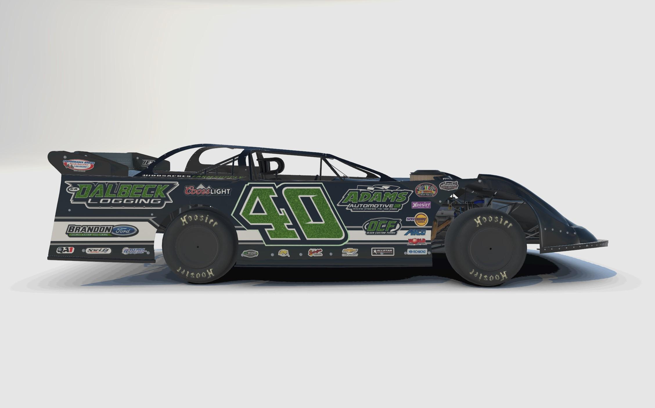 Kevin "Buzzy" Adams 2020 40 by Jody W. - Trading Paints