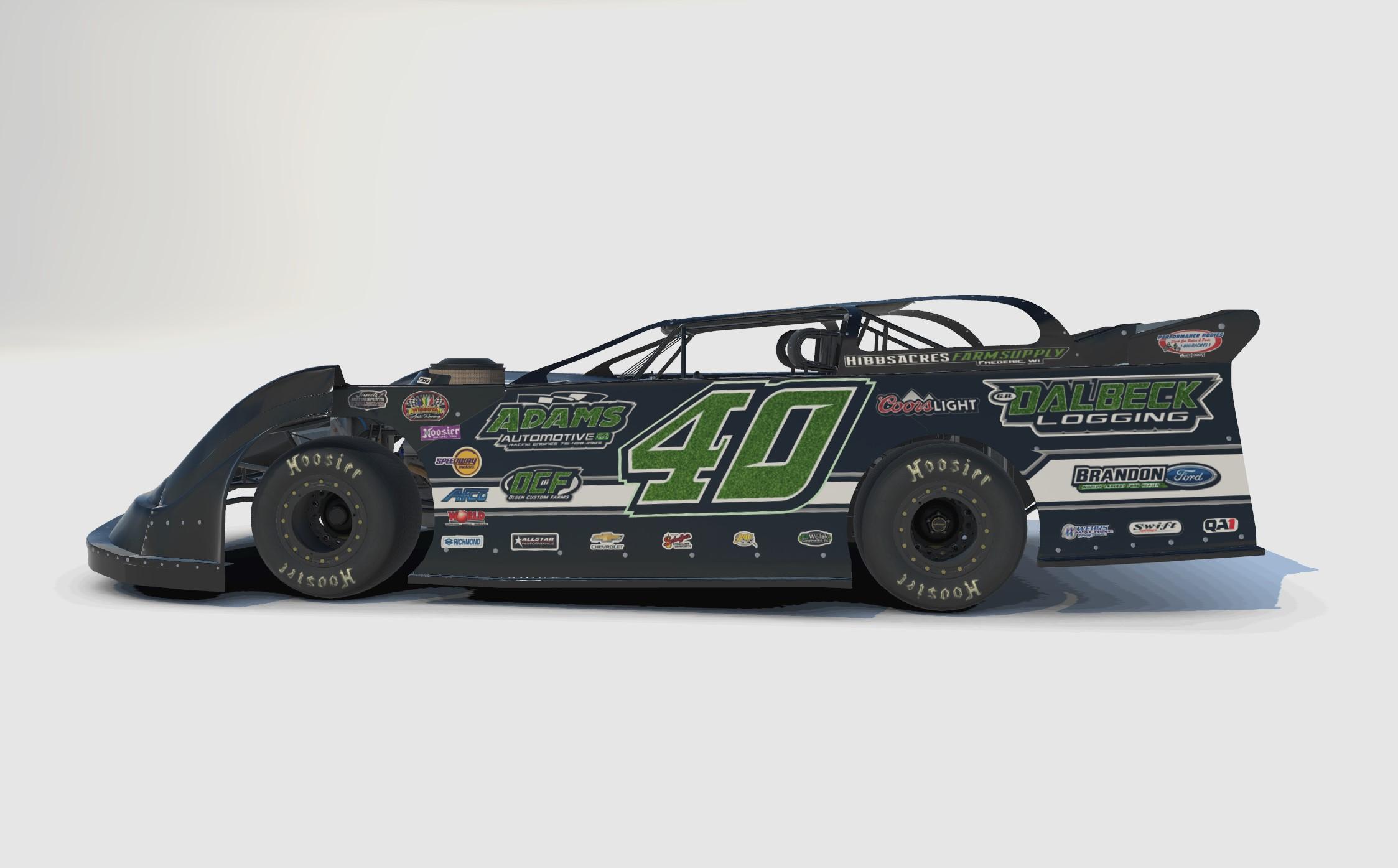 Kevin "Buzzy" Adams 2020 40 by Jody W. - Trading Paints