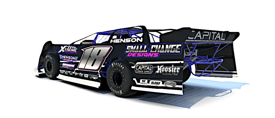 Justin Henson Black DLM by Carl Kilgore - Trading Paints