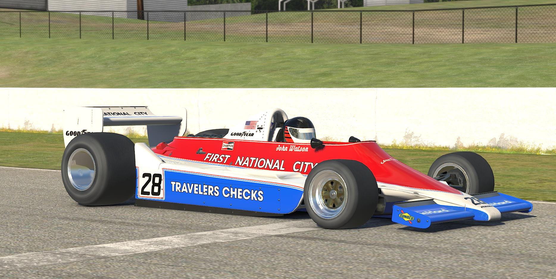 John Watson 1976 Citibank Team Penske PC3/PC4 (Custom Number) by Will ...