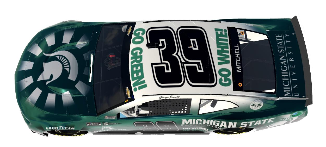 George Jewell - NASCAR Cup Series Chevrolet Camaro - Michigan State ...
