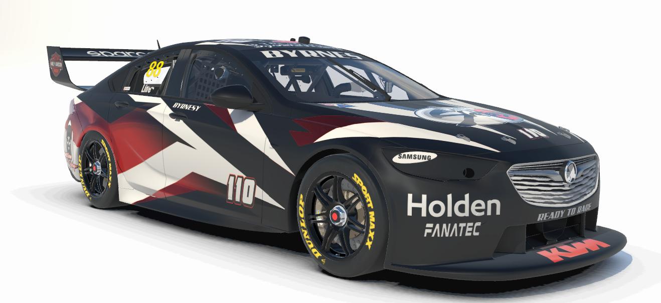 Paul Byrnes Commodore Custom Number by Derek Line - Trading Paints