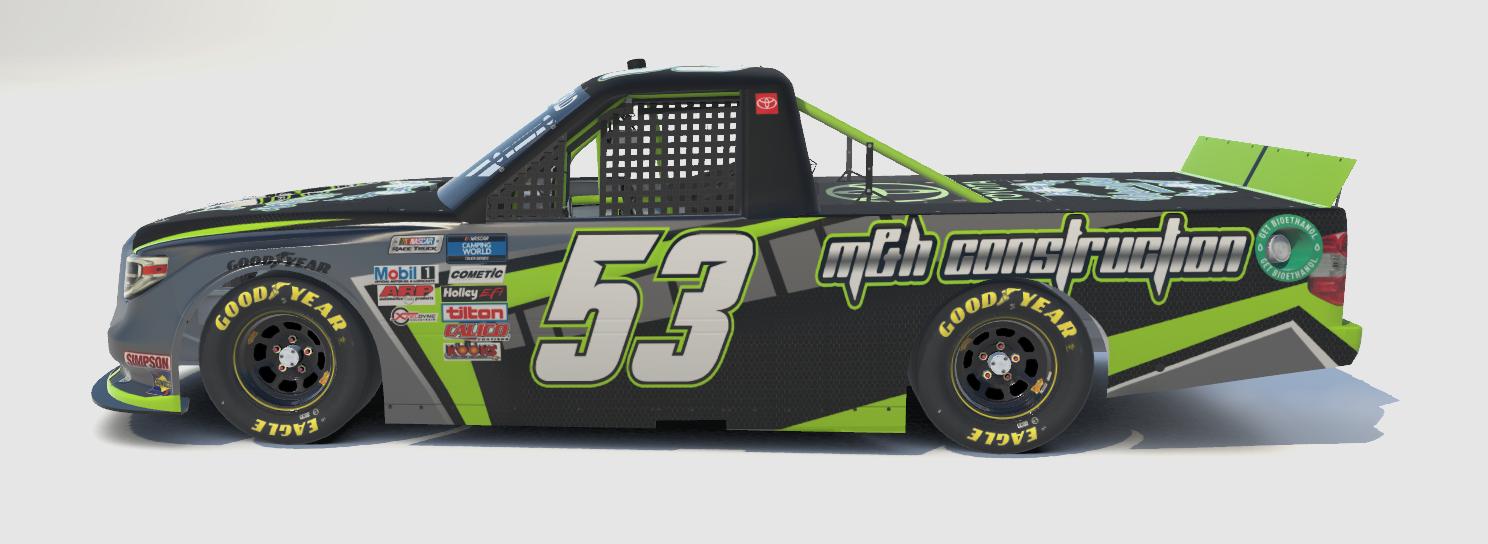 Bill Hales Green Black Tundra by Steven Ayers Jr - Trading Paints