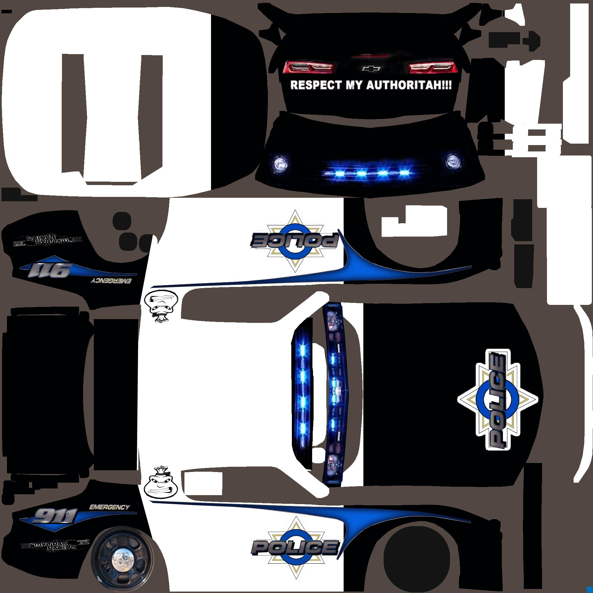 DirtbagPoliceDirtStreetStockNew by Eric G Gann - Trading Paints