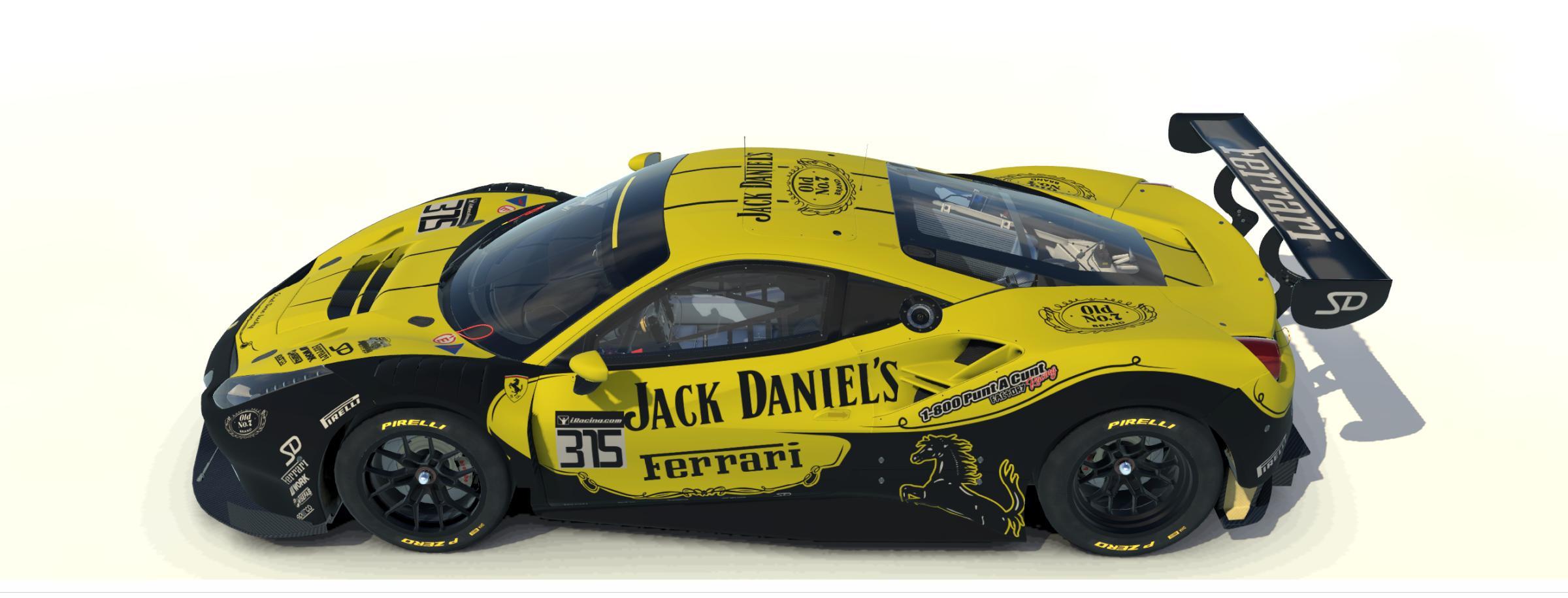 Yellow Jack Daniels Fe Fe by Brady Standley - Trading Paints