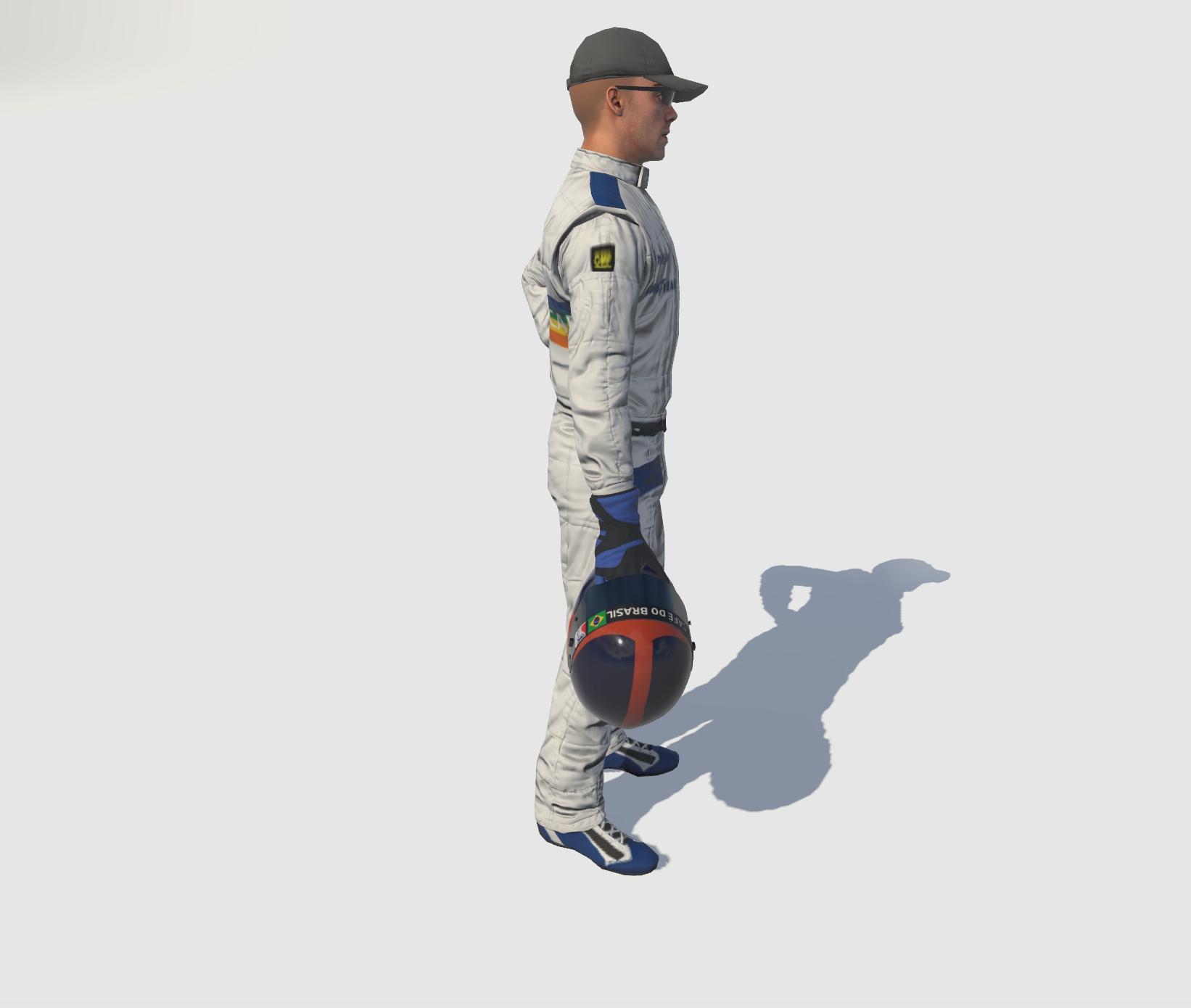 Copersucar Fittipaldi Suit by Jozil de Lima e S. - Trading Paints