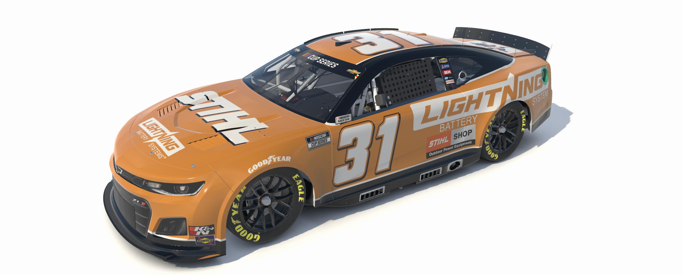 Stihl Timbersports/Lightning Camaro by Chuck Cody - Trading Paints