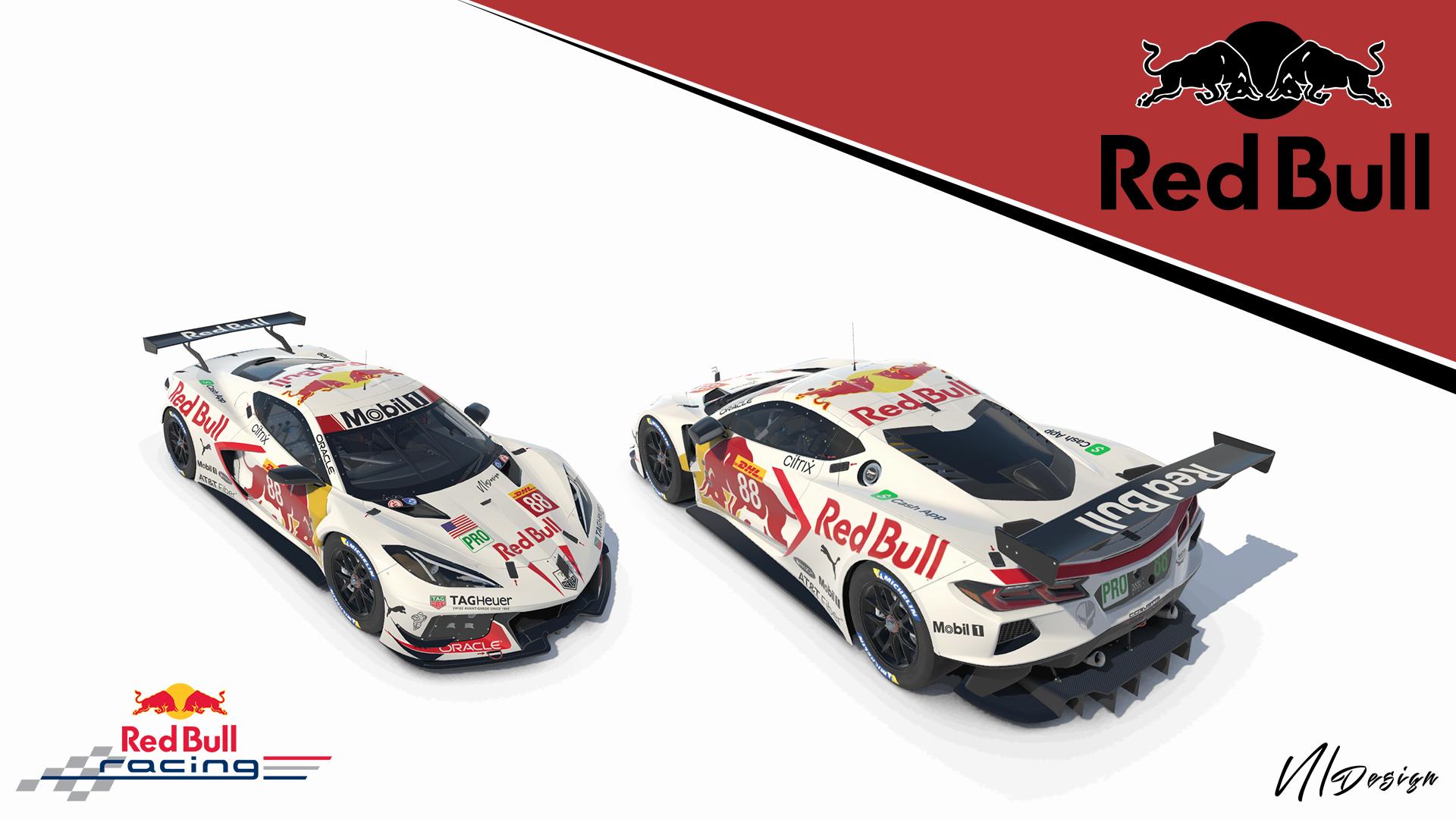 RedBull White Honda Tribute Livery concept by Roms H. - Trading Paints