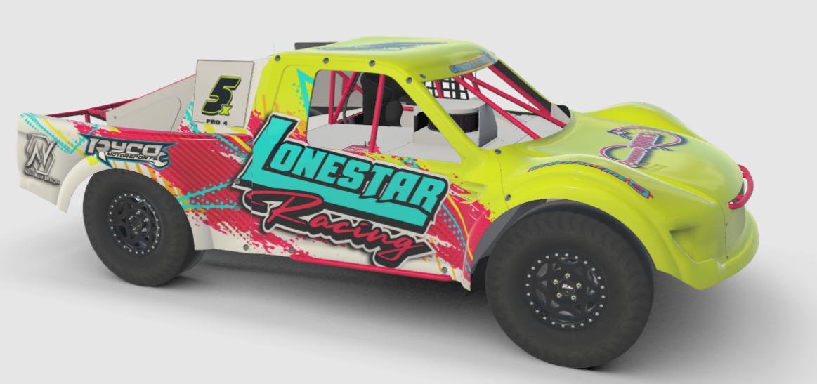 Brandon Minnick #5 Pro4 Truck by Triston Sikes - Trading Paints
