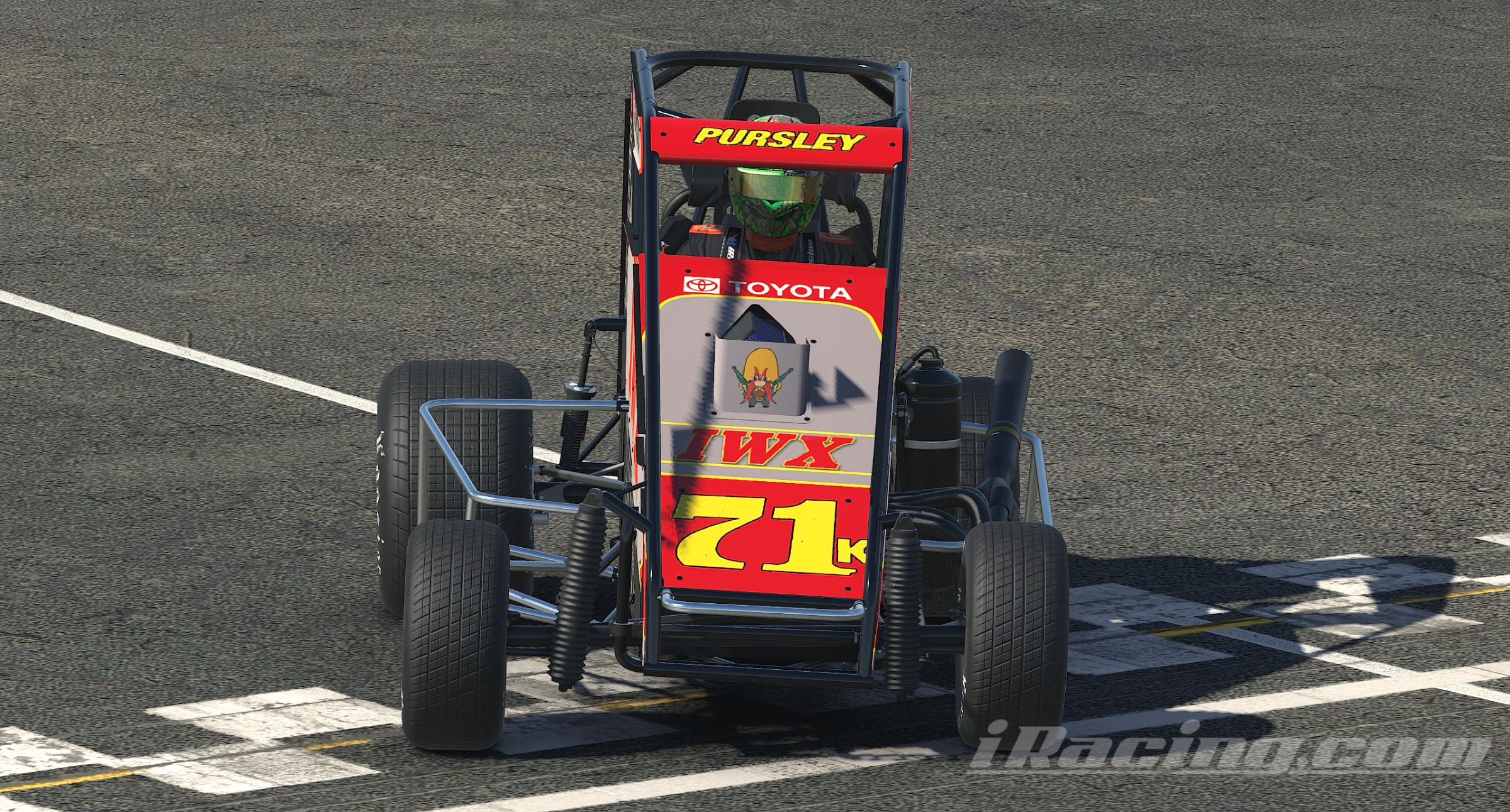 Daison Pursley 2021 USAC Midget IWX Truck Freight KKM 71k by Jake Boyer ...