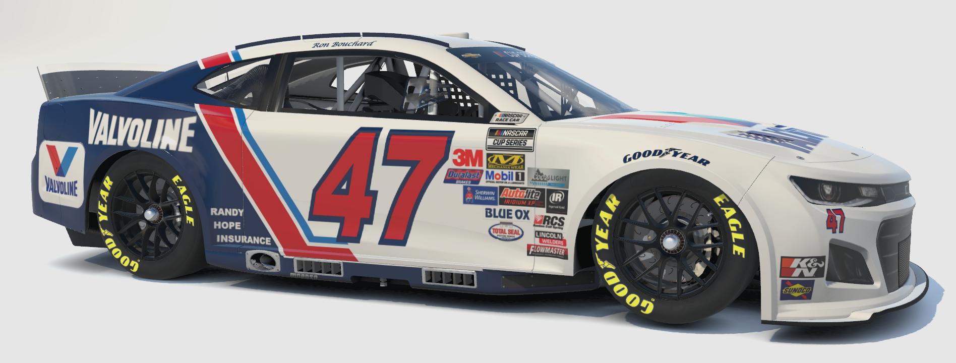 chevycamarozl12022 1985 Ron Bouchard Valvoline #47 by Brian J Oshenska ...