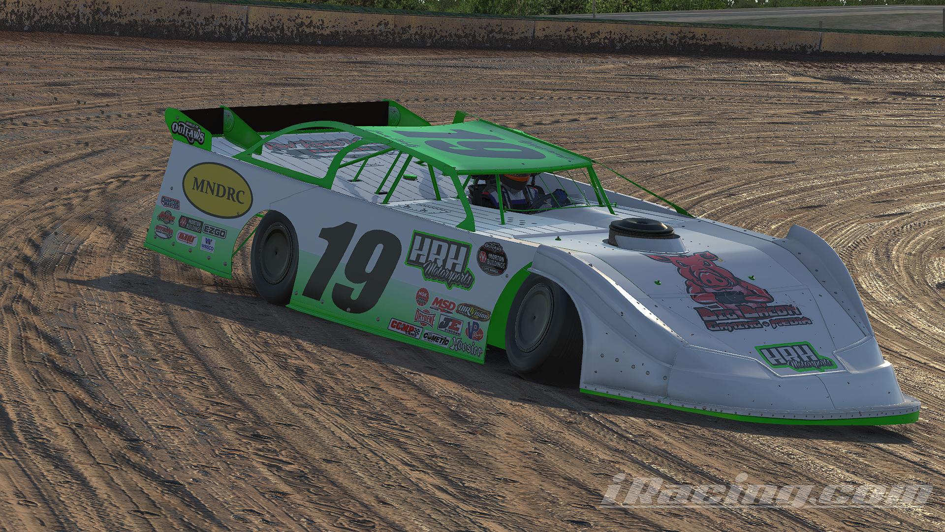 Dirt Late Model James Schultz by Robert Charette - Trading Paints