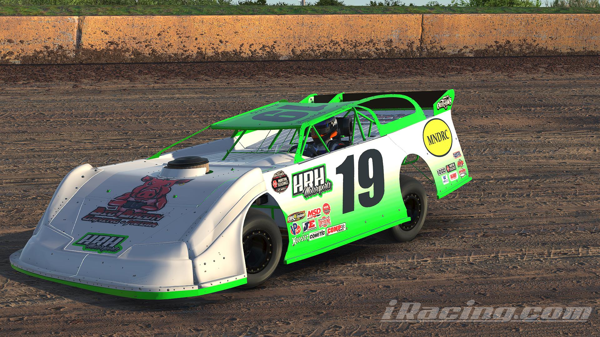 Dirt Late Model James Schultz by Robert Charette - Trading Paints