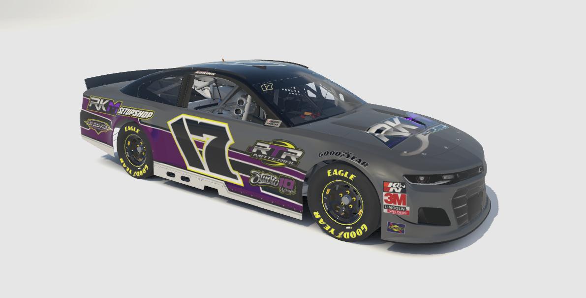 Adkins RKM Gen 6 Cup Car by Jesse Hoek - Trading Paints