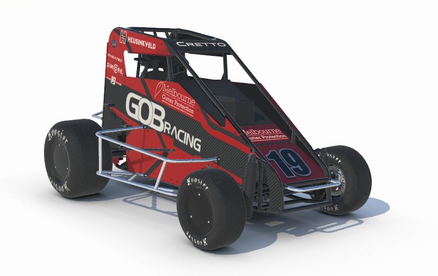 GOB Racing midget by Christopher Bleakley - Trading Paints