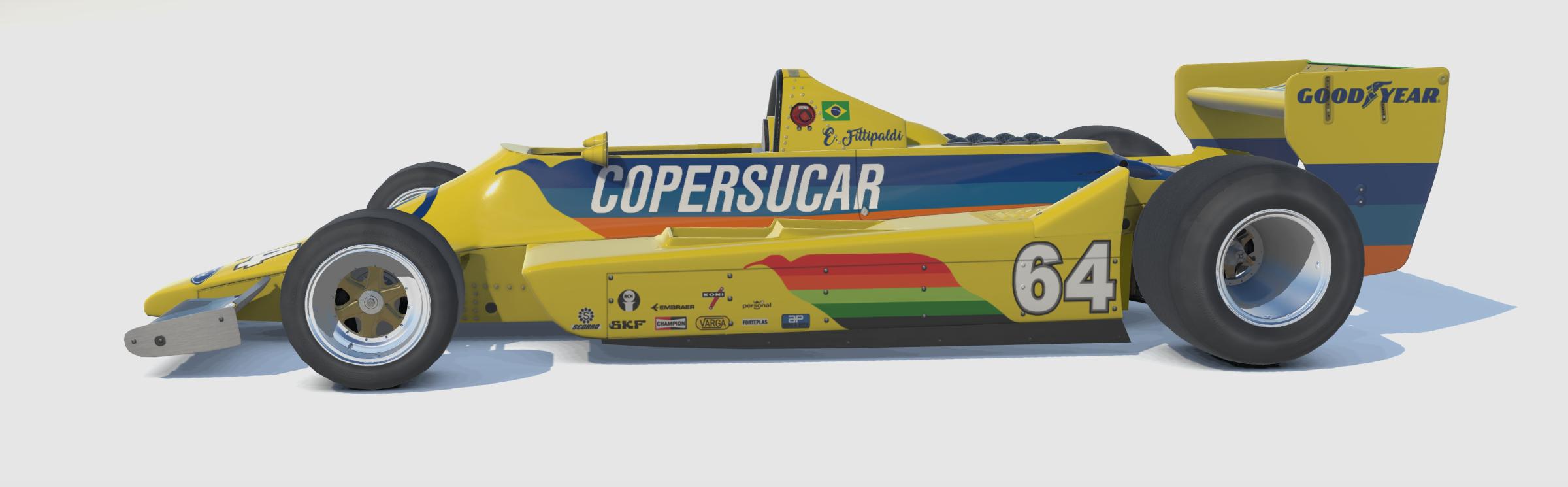 Copersucar Fittipaldi F6a 1979 | Lotus 79 by Jozil de Lima e S ...