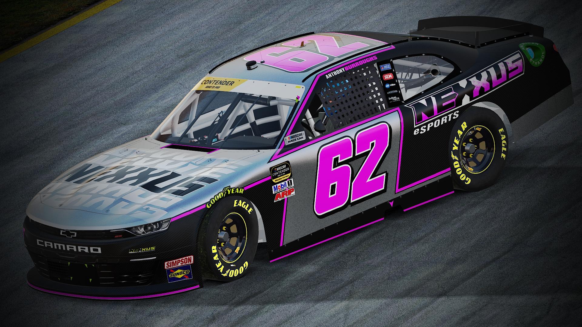 2021 Anthony Burroughs Contender Series by Justin Rowden - Trading Paints