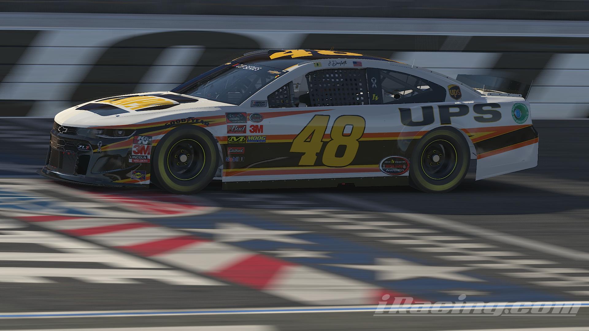 James Danforth CTC Dale Jarrett Throwback for Darlington by James D ...