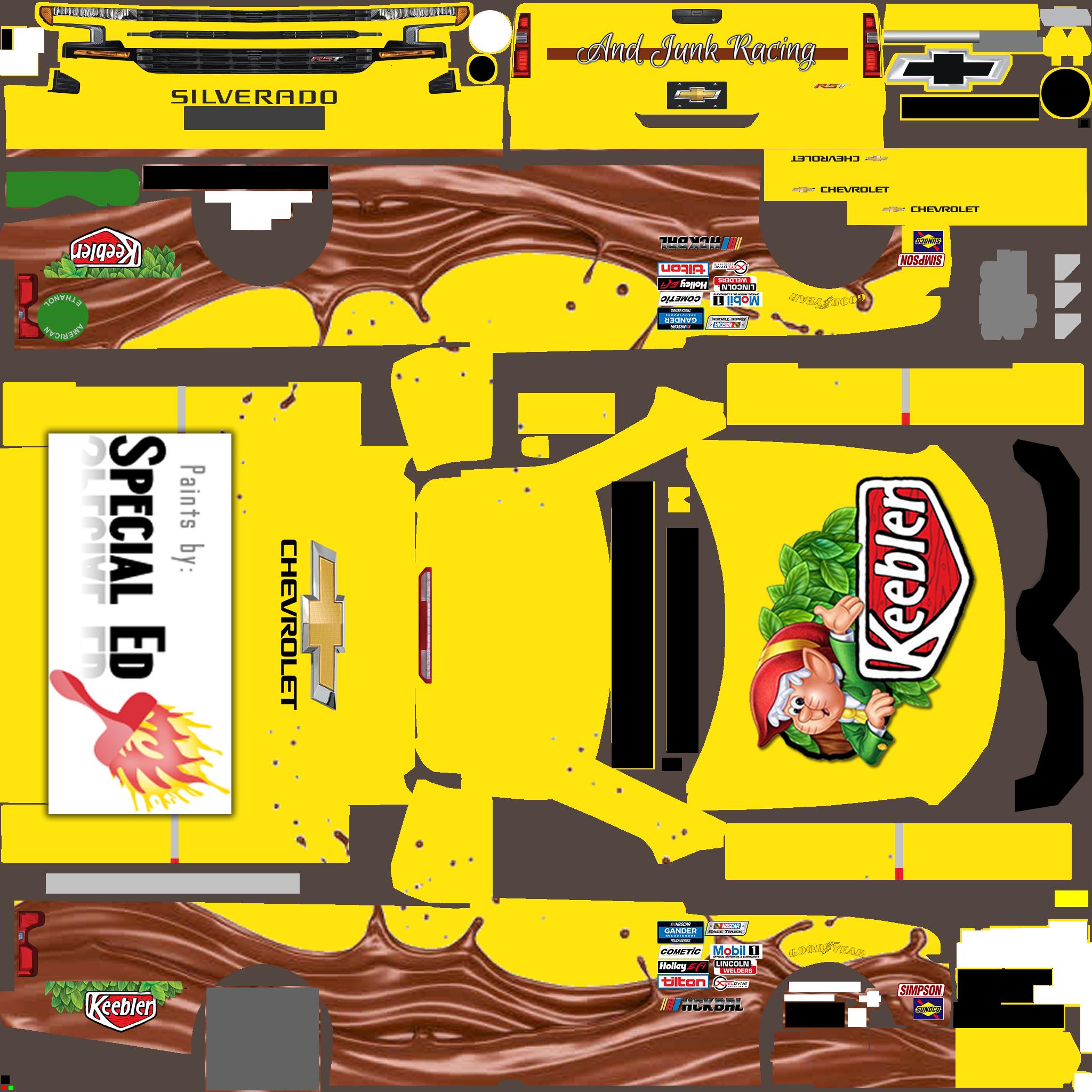 KFS - Chevrolet Silverado Truck 2019 by Terrell E Murray - Trading Paints