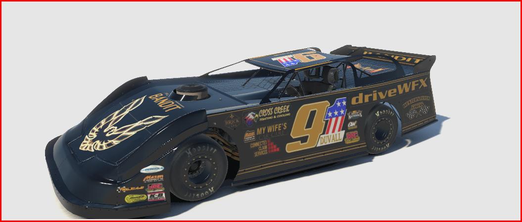 Dirt Late Model 91 joe duvall by Brandon S. - Trading Paints