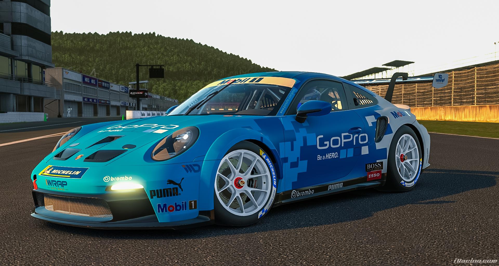 GoPro Porsche Cup 992 - Concept by Scott S. - Trading Paints