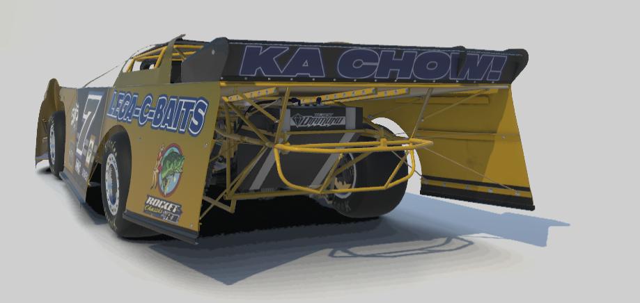 Austin Eslick Lega C Baits Dirt Late Model - Limited by Steven Ayers Jr - Trading Paints