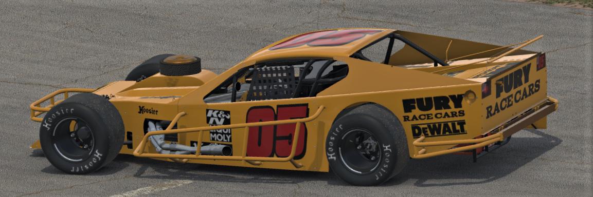FURY RACE CARS/DeWALT SK Modified by Christopher Rives - Trading Paints