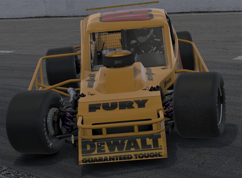 FURY RACE CARS/DeWALT SK Modified by Christopher Rives - Trading Paints