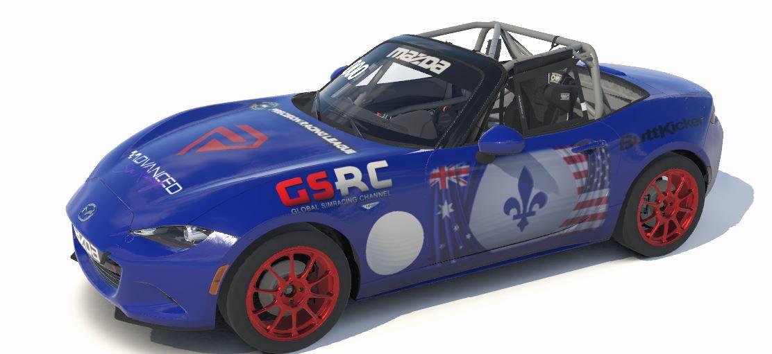 dark blue sponsors by Ian Cabana - Trading Paints