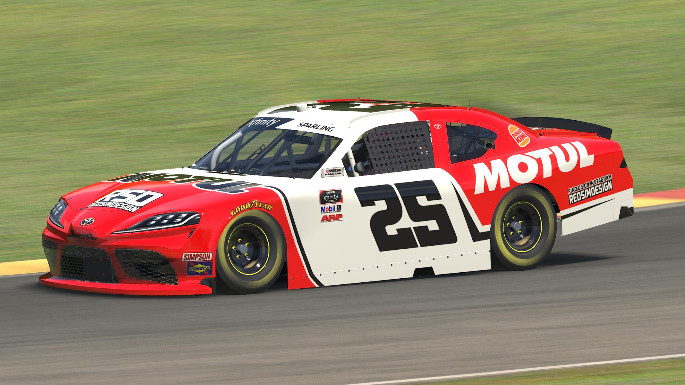 Motul Supra Sim Stamp/No Number by Blaine Sparling - Trading Paints
