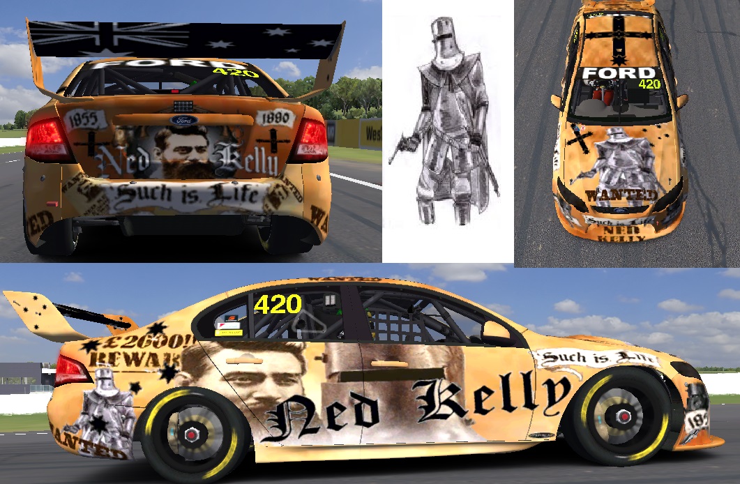 ned kelly by Robert Carey - Trading Paints