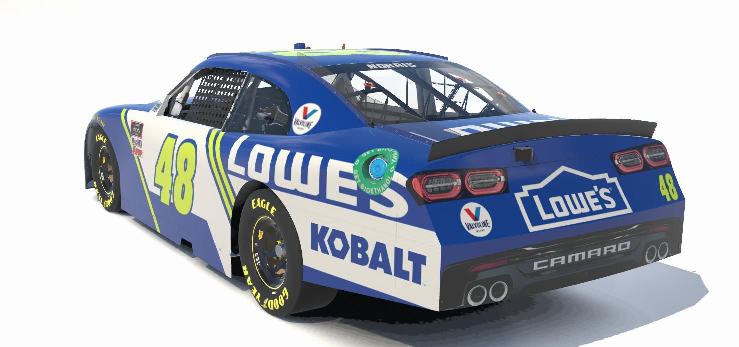(NO#) Jimmie Johnson 2017 Lowes Xfinity Camaro by Robby N. - Trading Paints