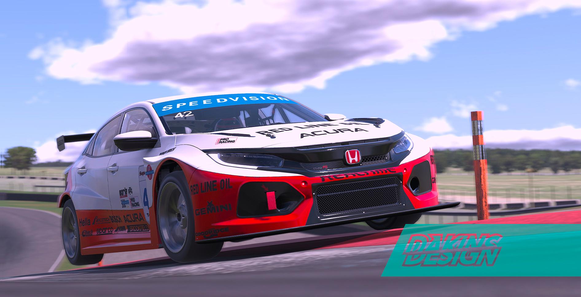 Real Time Racing Acura Integra Type R by Jason Dakins - Trading Paints