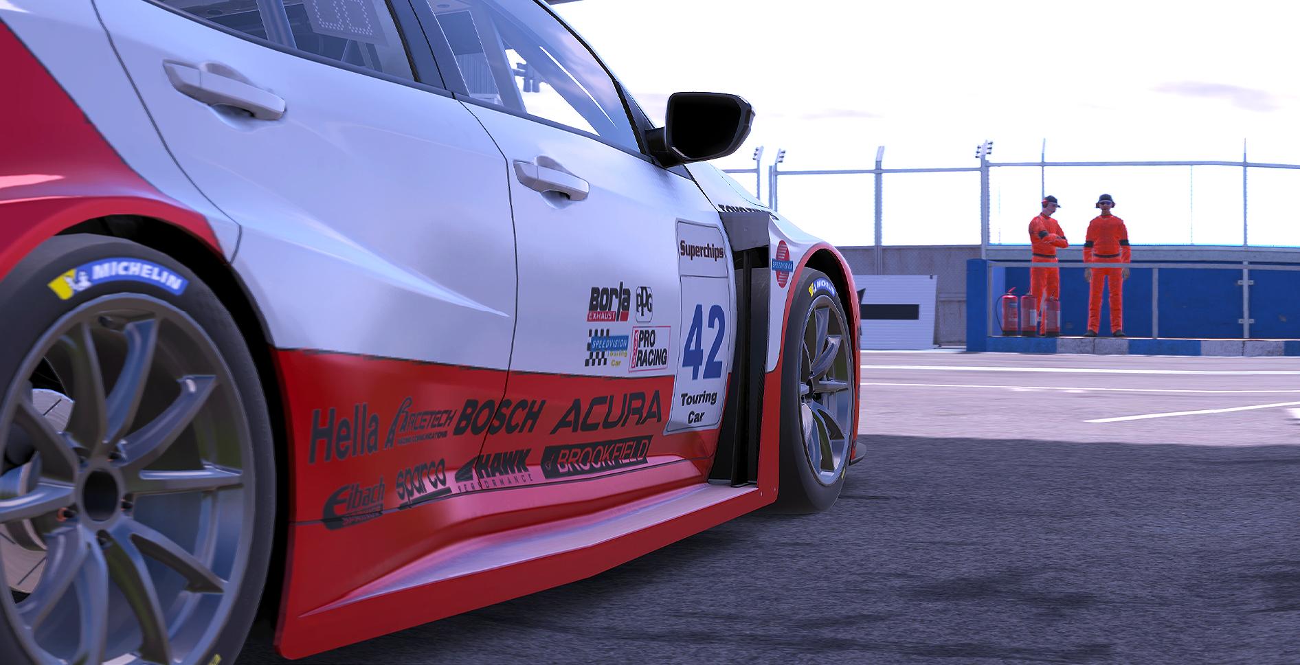 Real Time Racing Acura Integra Type R by Jason Dakins - Trading Paints