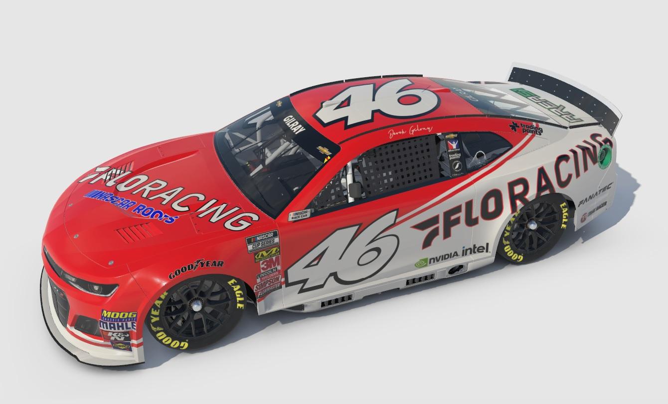 Derek Gilray Flo Racing League Car by Derek Gilray - Trading Paints