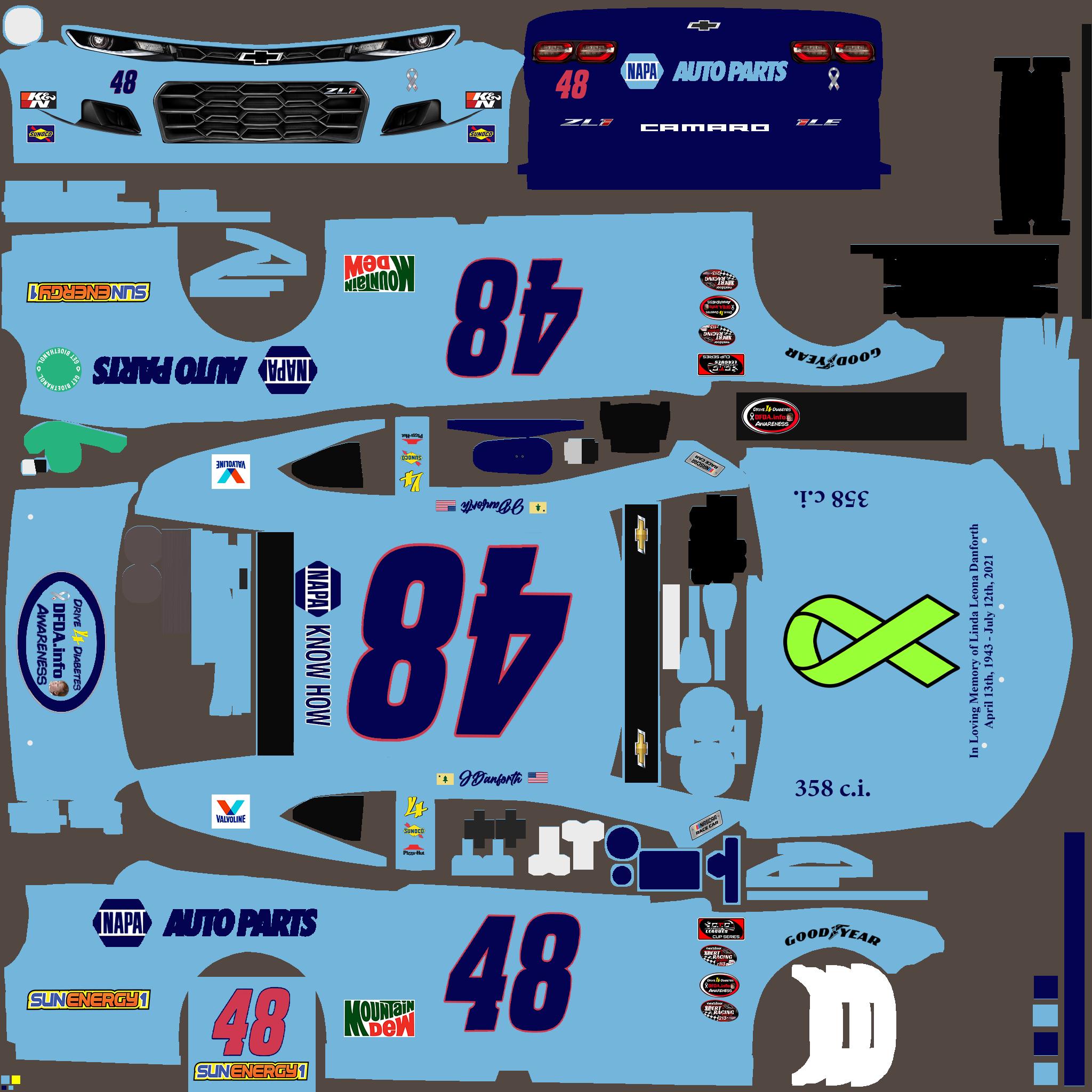 James Danforth #48 CTC Season 2 Mem by James D. - Trading Paints