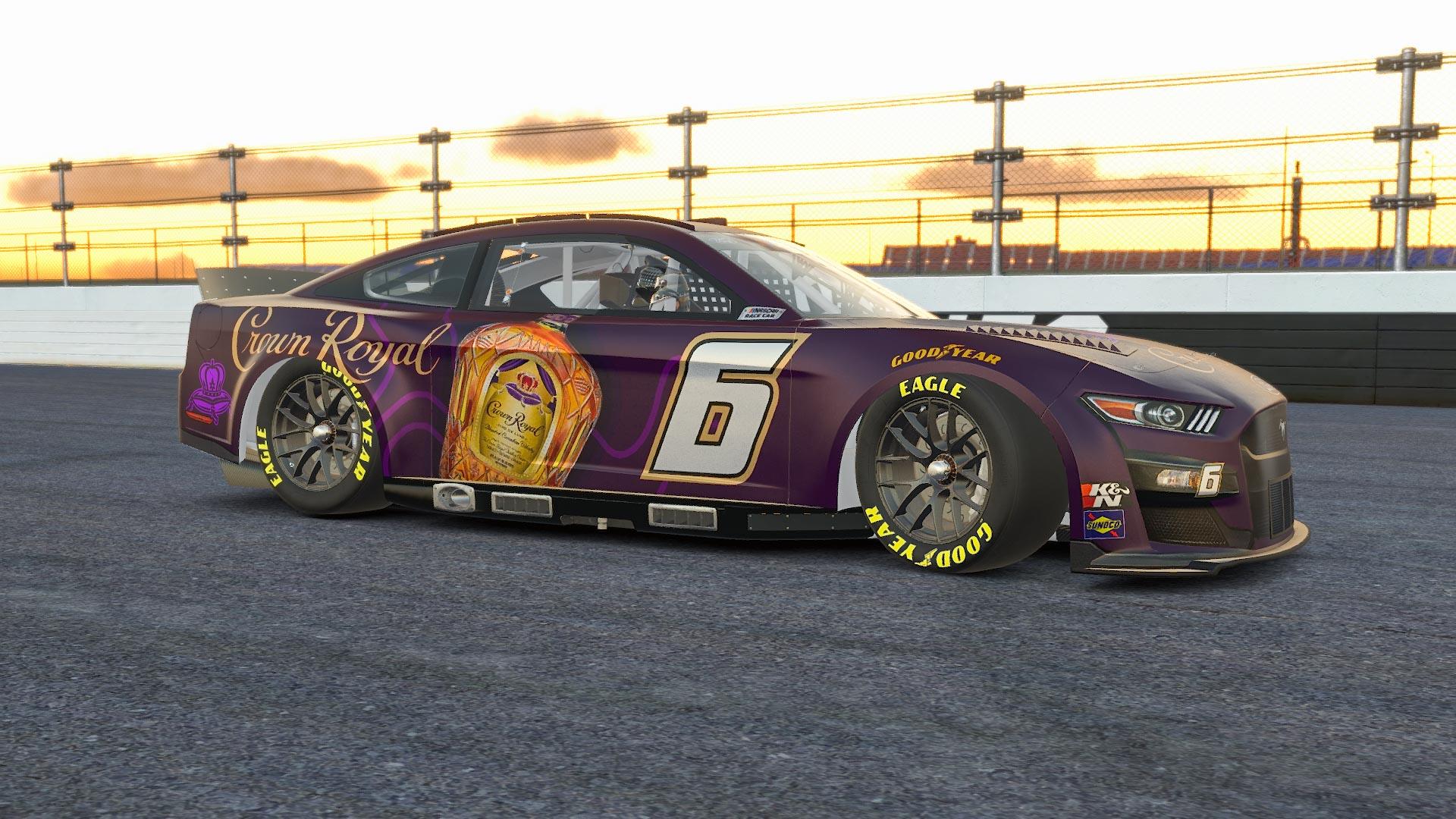 Crown Royal Brad Keselowski - RFK - Sim Stamped New Numbers #6 Roush by ...