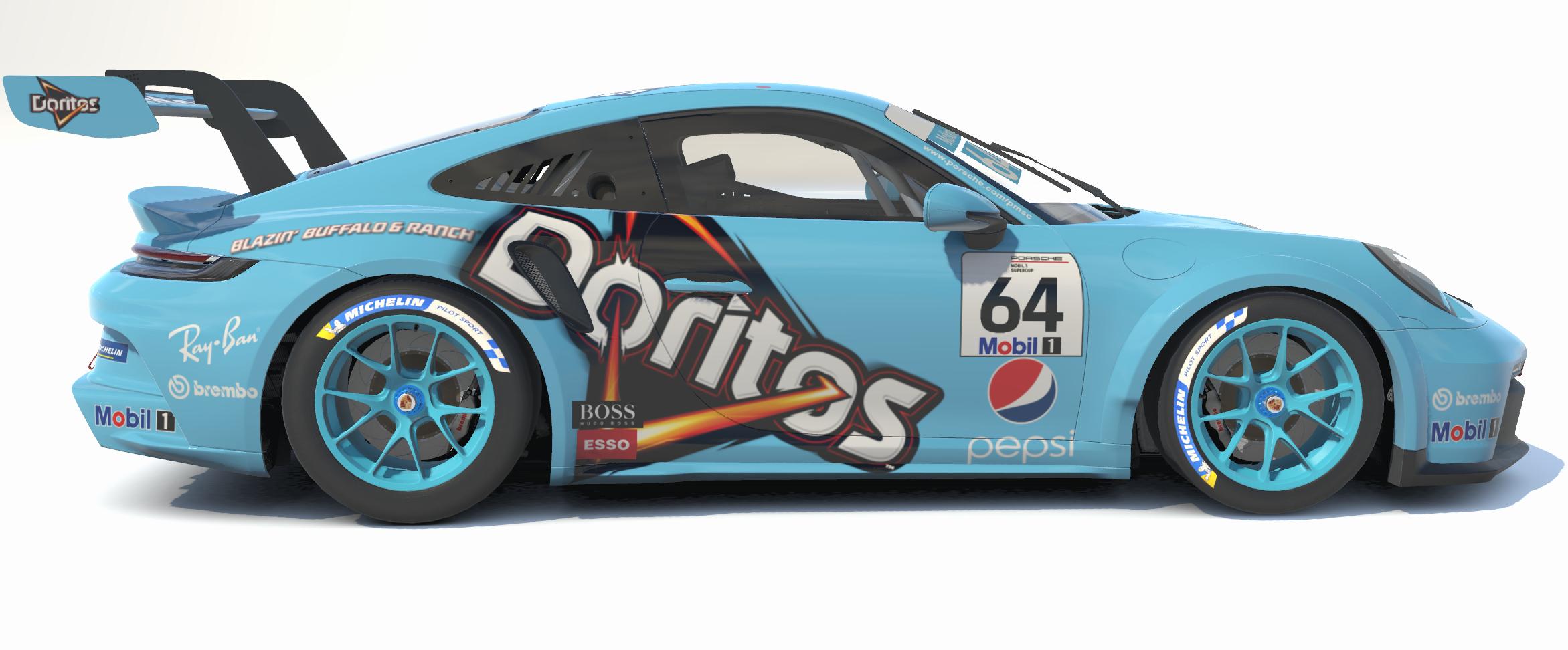 Porsche 911 GT3 Cup (992) Team Doritos Blazin Buffalo & Ranch 2021 by ...