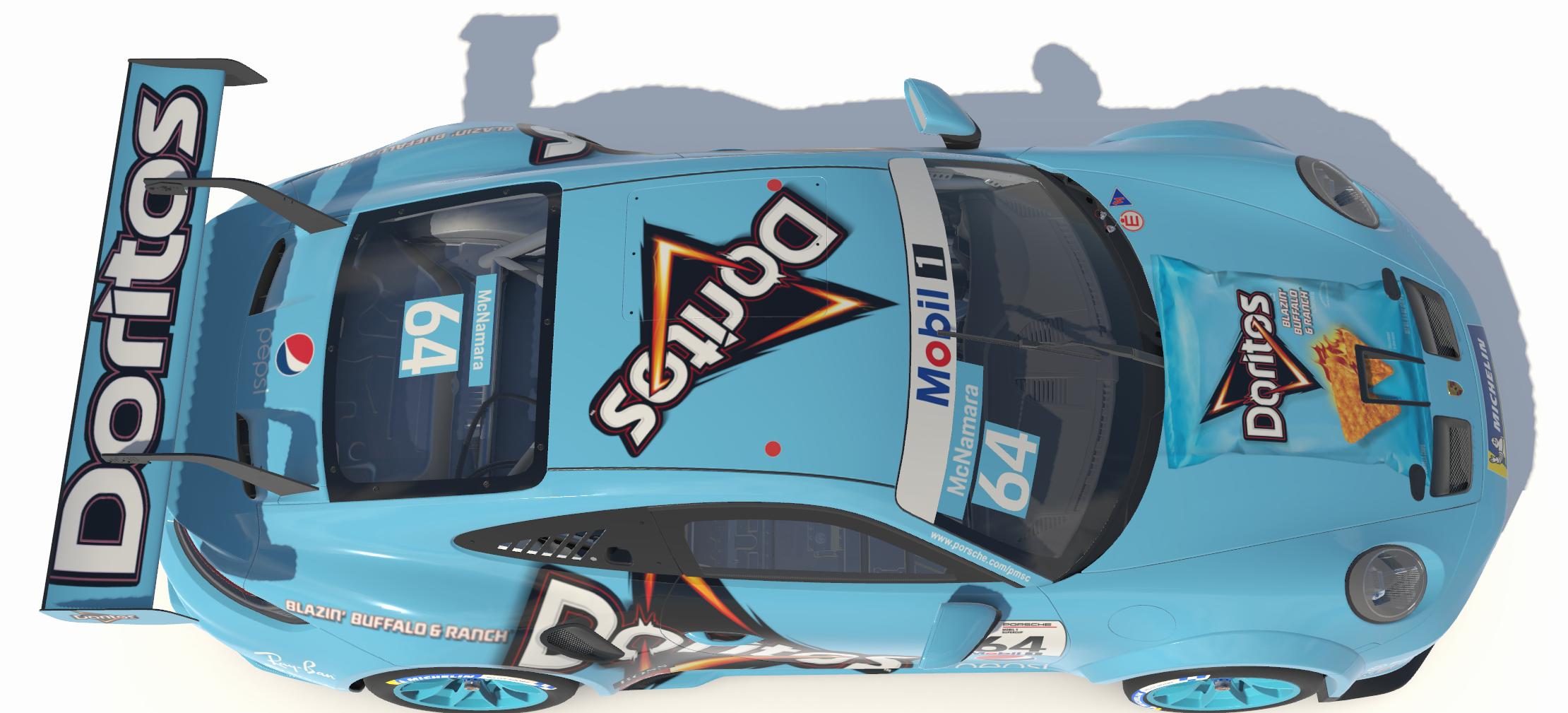 Porsche 911 GT3 Cup (992) Team Doritos Blazin Buffalo & Ranch 2021 by ...