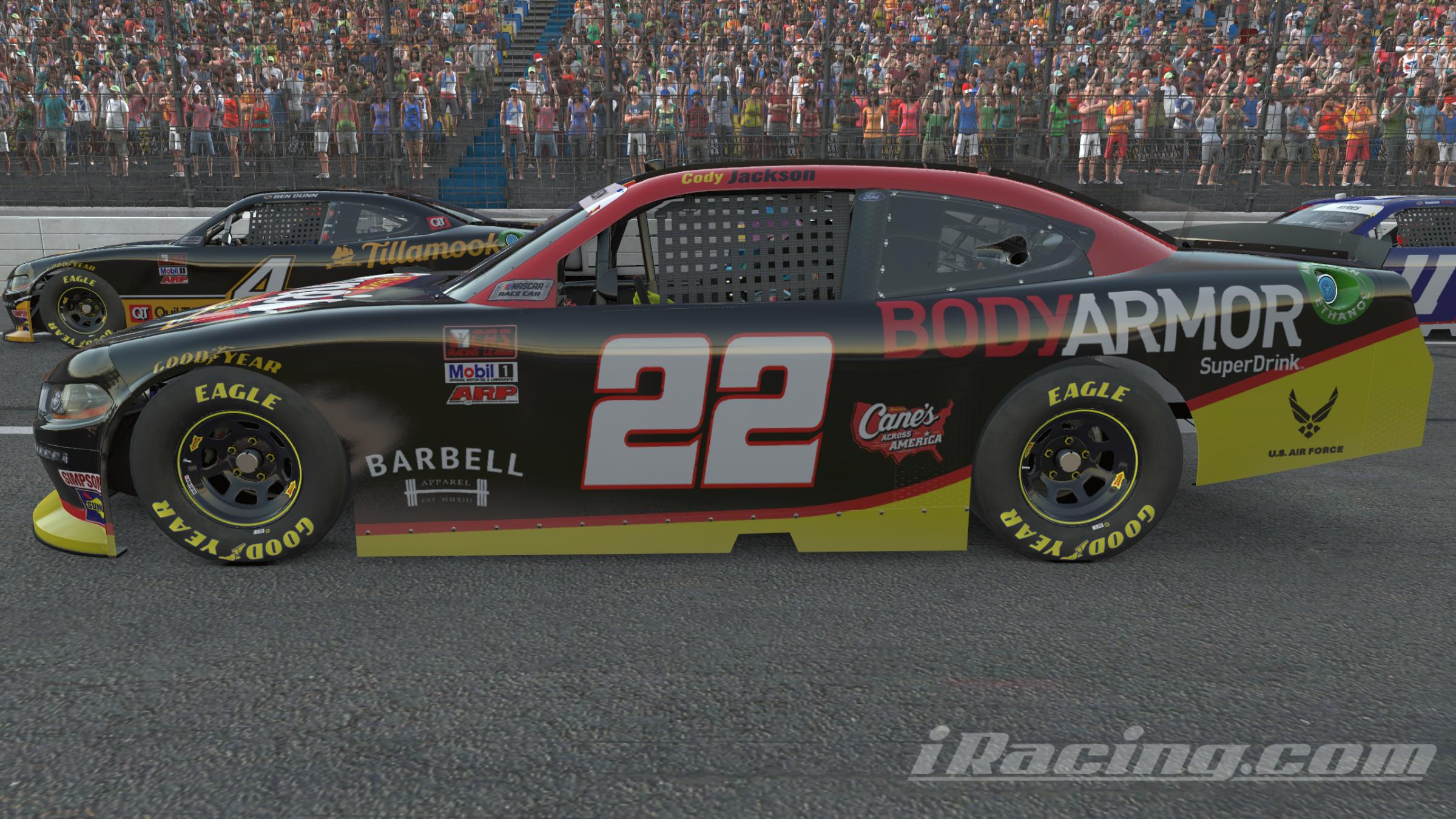 Raising Canes Mustang by Kyle Purcell - Trading Paints