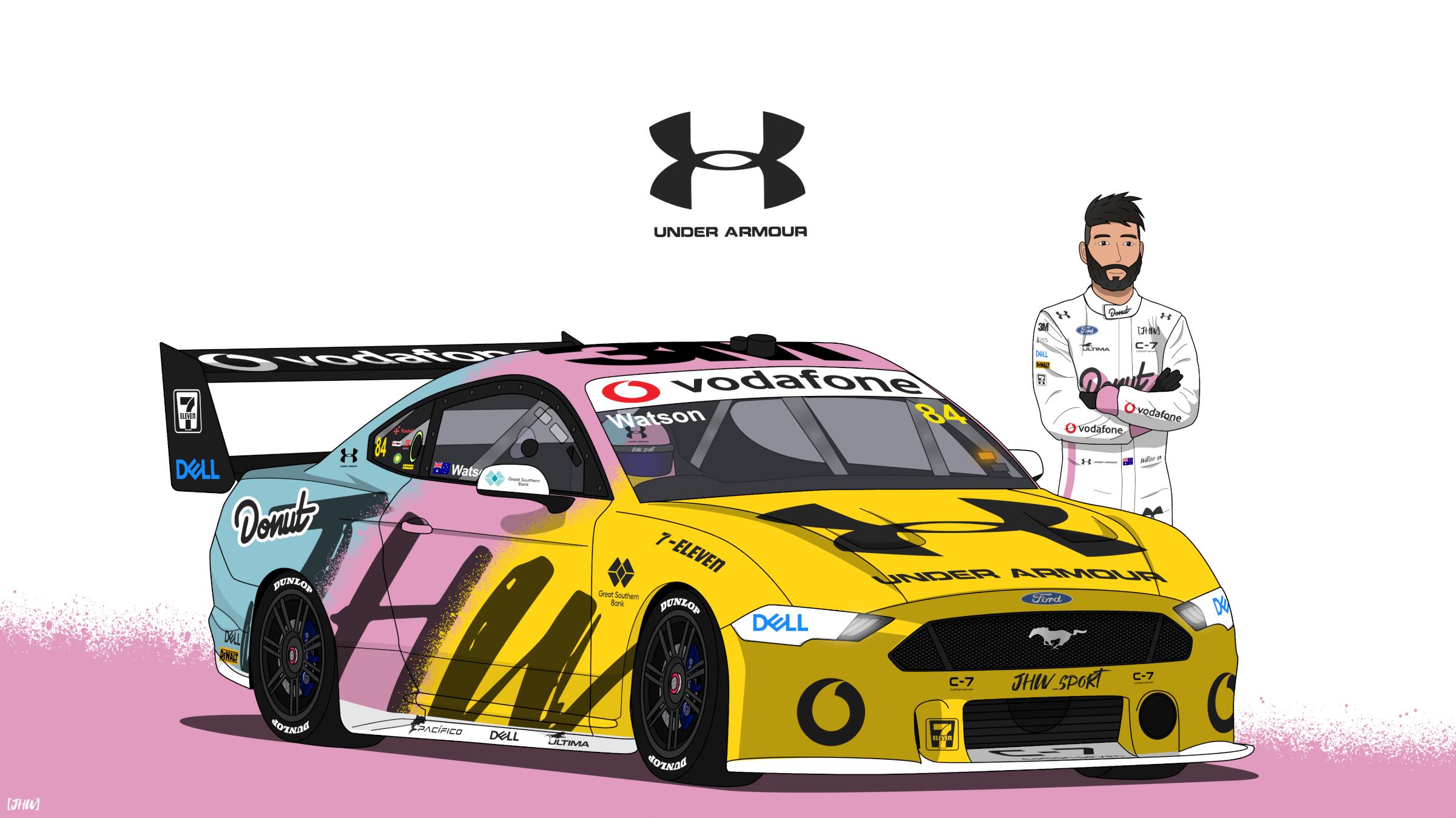 JHW_sport Under Armour Racing by Zane J Walker - Trading Paints