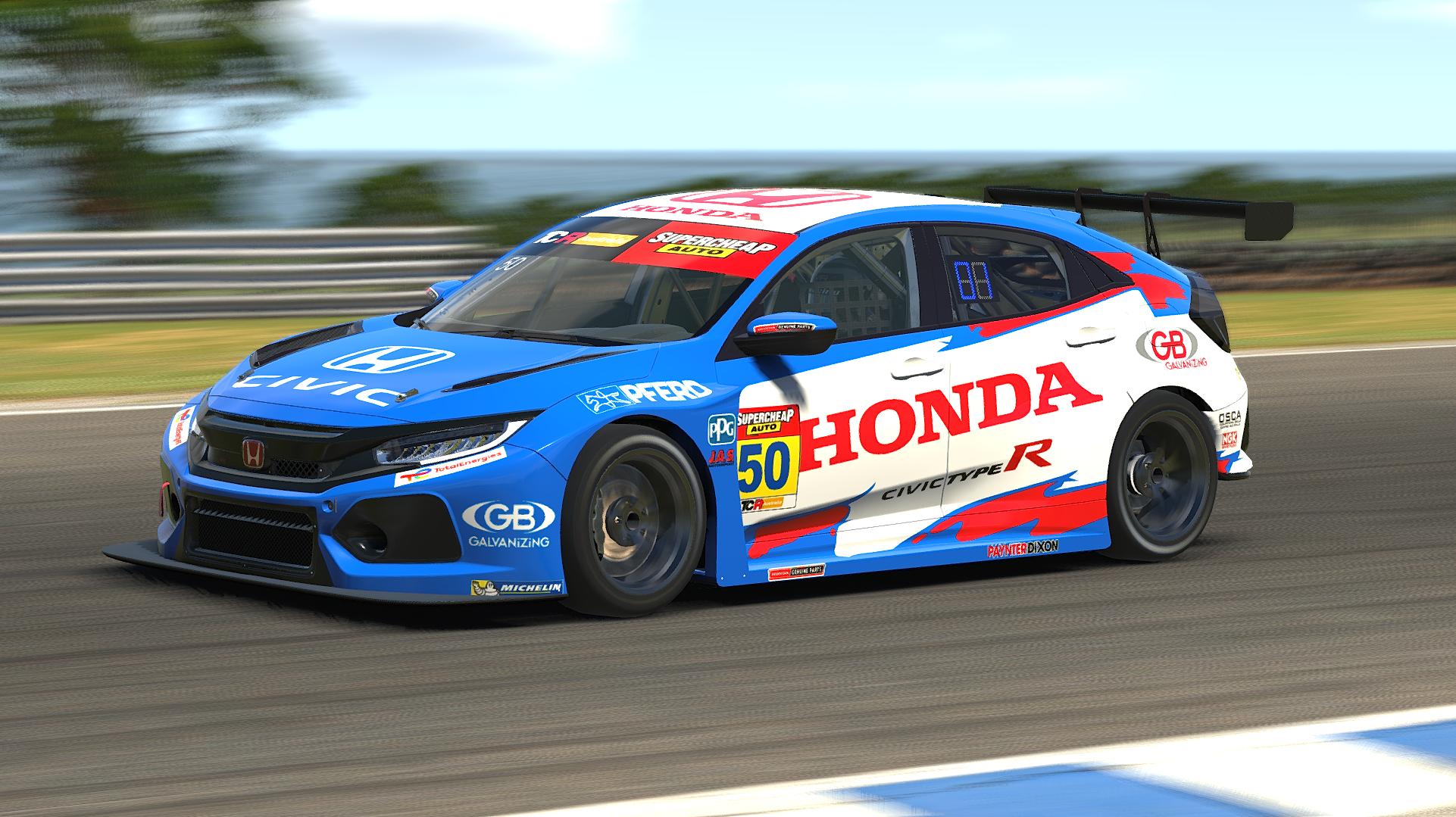 2021 TCR Australia: Tony DAlberto by Isaac Edwards - Trading Paints