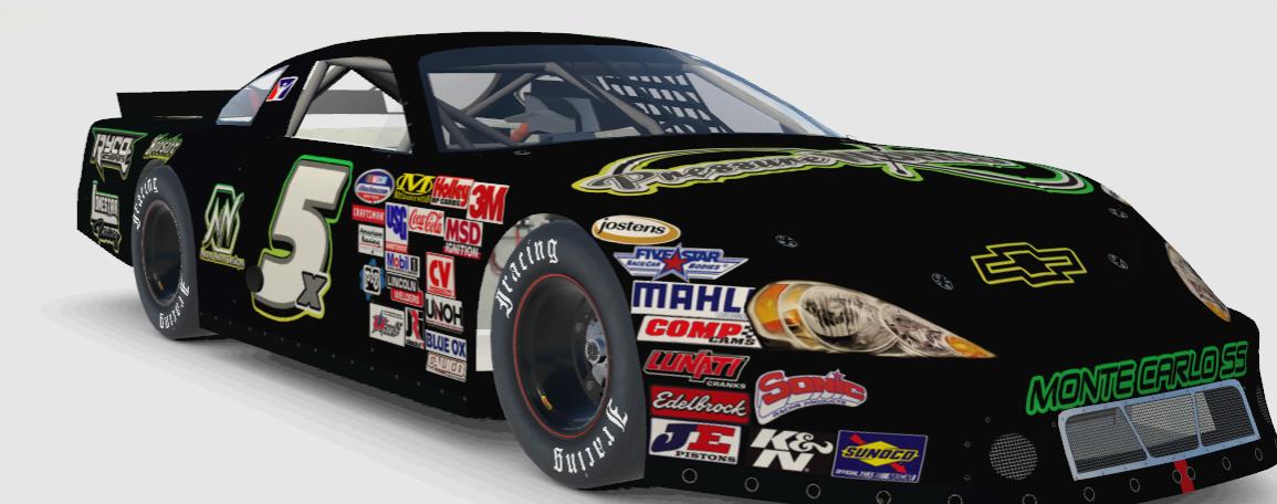 Brandon Minnick #5 Asphalt Late by Triston Sikes - Trading Paints