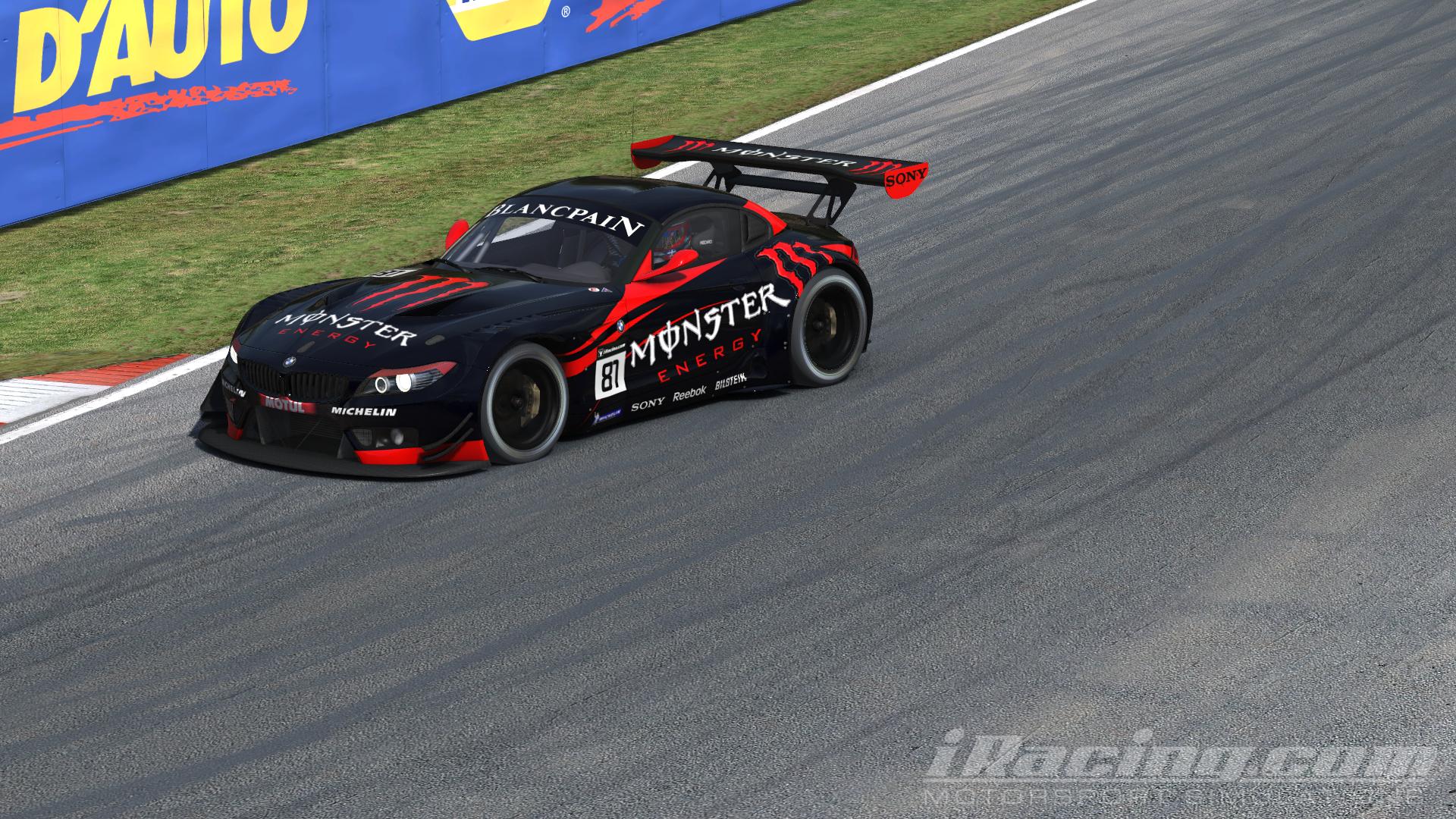 Monster Energy Z4 (red) by Jonathan Cyr - Trading Paints