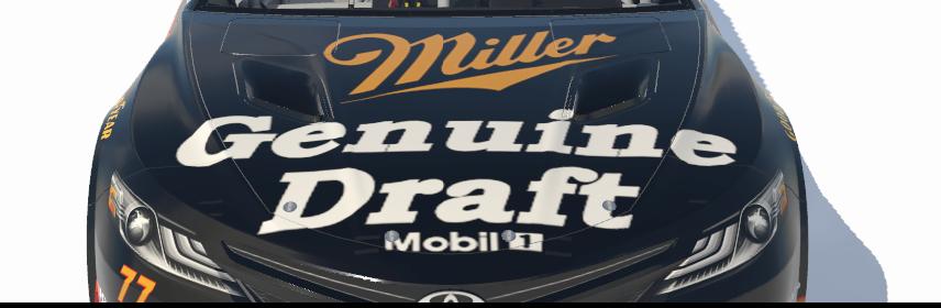 Rusty Wallace Miller Genuine Draft Next Gen Toyota Camry Throwback by ...