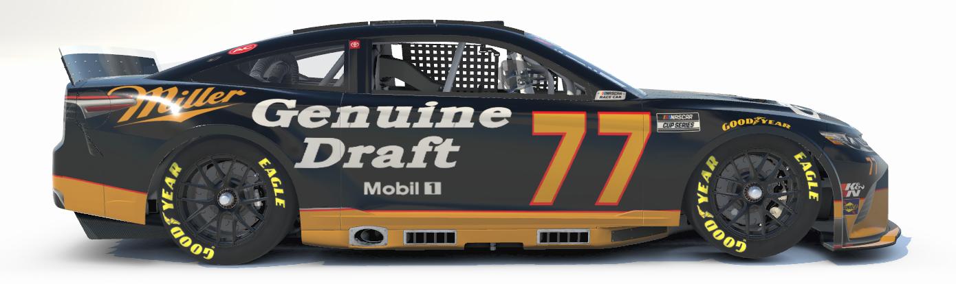 Rusty Wallace Miller Genuine Draft Next Gen Toyota Camry Throwback by ...