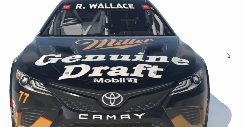 Rusty Wallace Miller Genuine Draft Next Gen Toyota Camry Throwback by ...