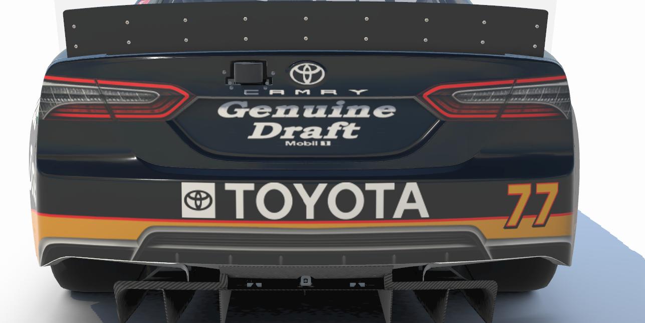 Rusty Wallace Miller Genuine Draft Next Gen Toyota Camry Throwback by ...